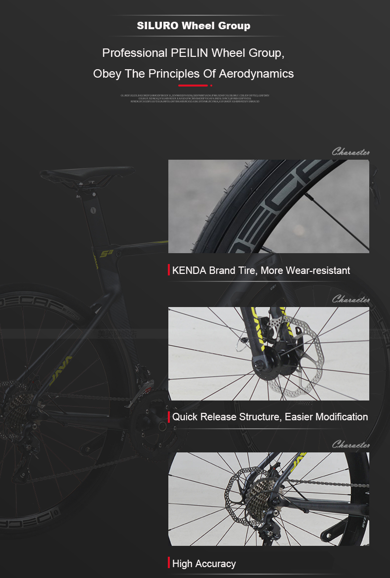 Road Bike --10KGS Lightweight JAVA SILURO 3 Carbon Fiber Front Fork ...