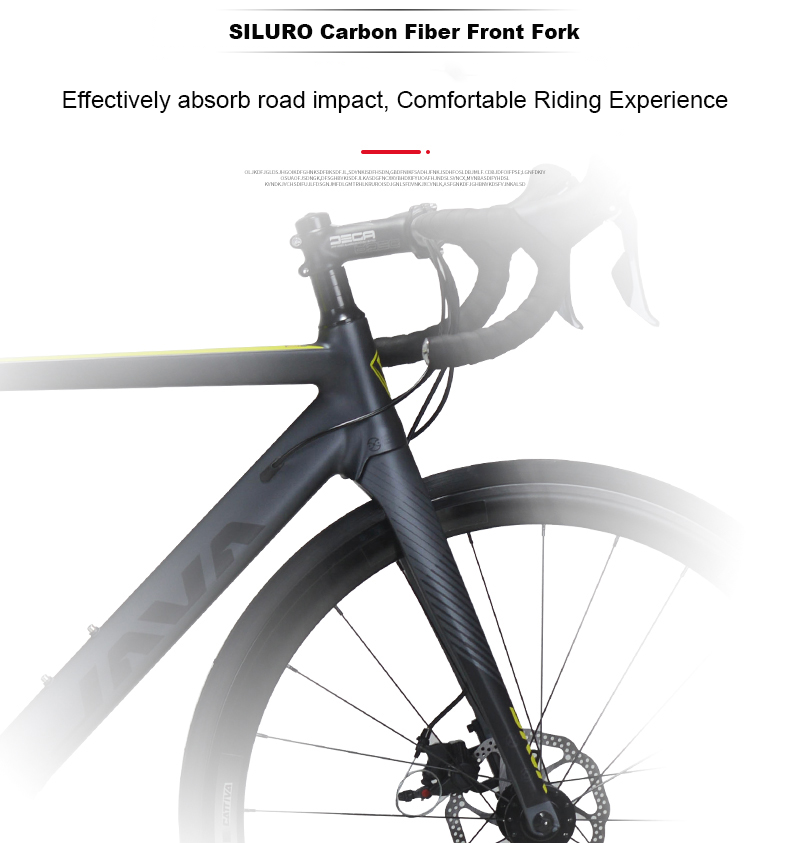 Road Bike --10KGS Lightweight JAVA SILURO 3 Carbon Fiber Front Fork ...